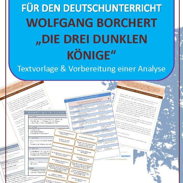 Kurzgeschichte Wolfgang Borchert - Holz für morgen - Wachsenlernen ...